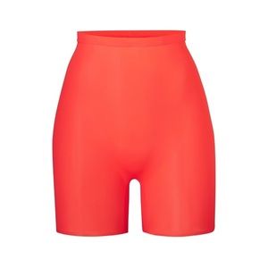 SKIMS | Shorts | Skims Jelly Shear Shorts In Poppy New | Poshmark